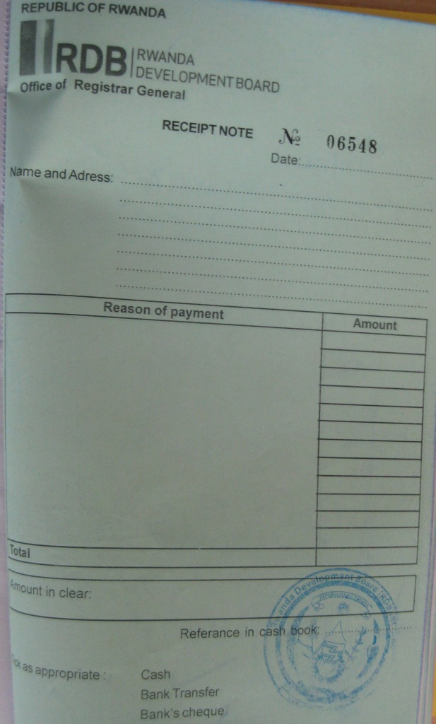 Business Procedures in Rwanda