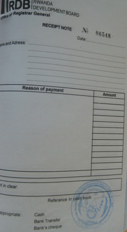 Business Procedures in Rwanda